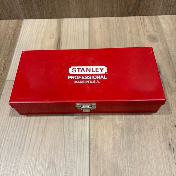 Stanley | Other | 2 Piece Vintage Stanley Professional 12 Drive Socket ...